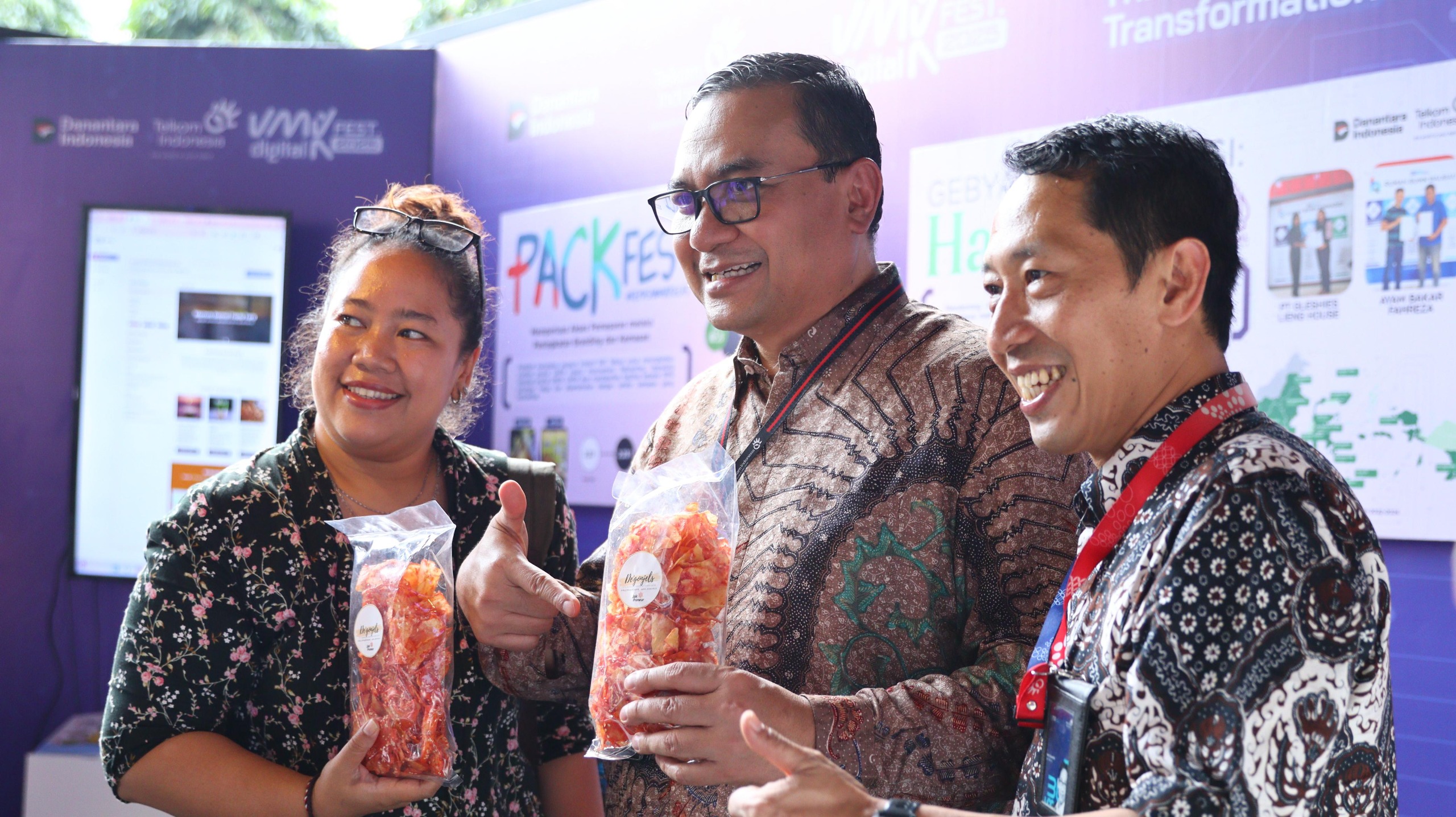 Resmi Buka UMK Digital Fest 2025, Telkom Pacu Semangat Go Digital Untuk ...