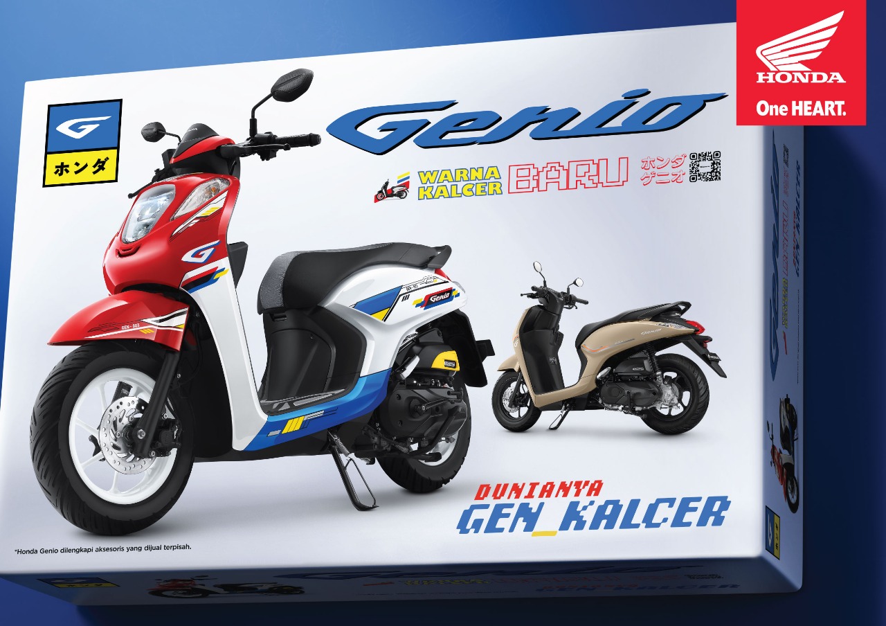 New Honda Genio Makin Bergaya Retro Dan Fashionable